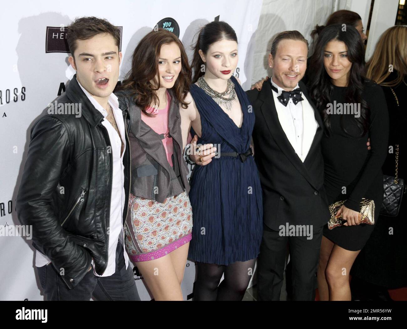Ed westwick white gold hi-res stock photography and images - Alamy