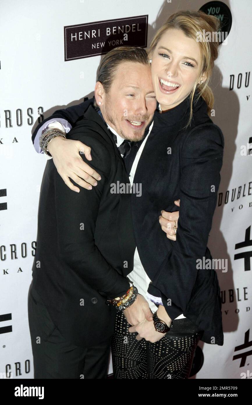 Eric Daman and Blake Lively attend the celebration of "You Know You ...