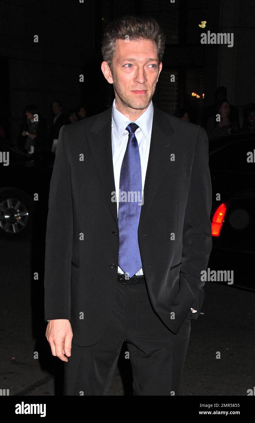 Vincent Cassel arrives at Cipriani Wall Street for IFP's 20th Annual ...