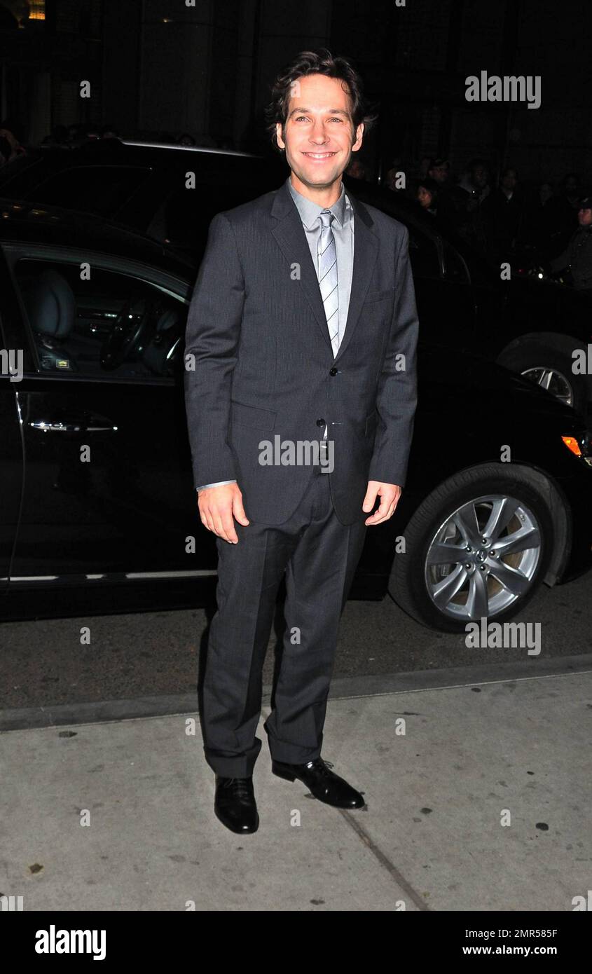 Paul Rudd arrives at Cipriani Wall Street for IFP's 20th Annual Gotham ...