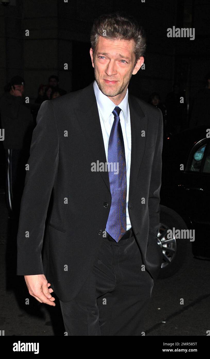 Vincent Cassel arrives at Cipriani Wall Street for IFP's 20th Annual ...