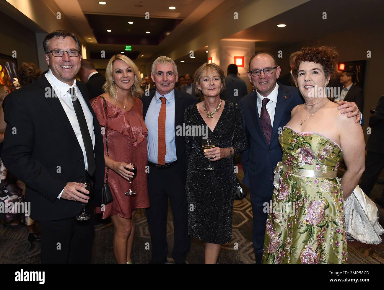 Richard Dempsey, from left, Mary Dempsey, Andrew Aherne, Joanna Aherne ...