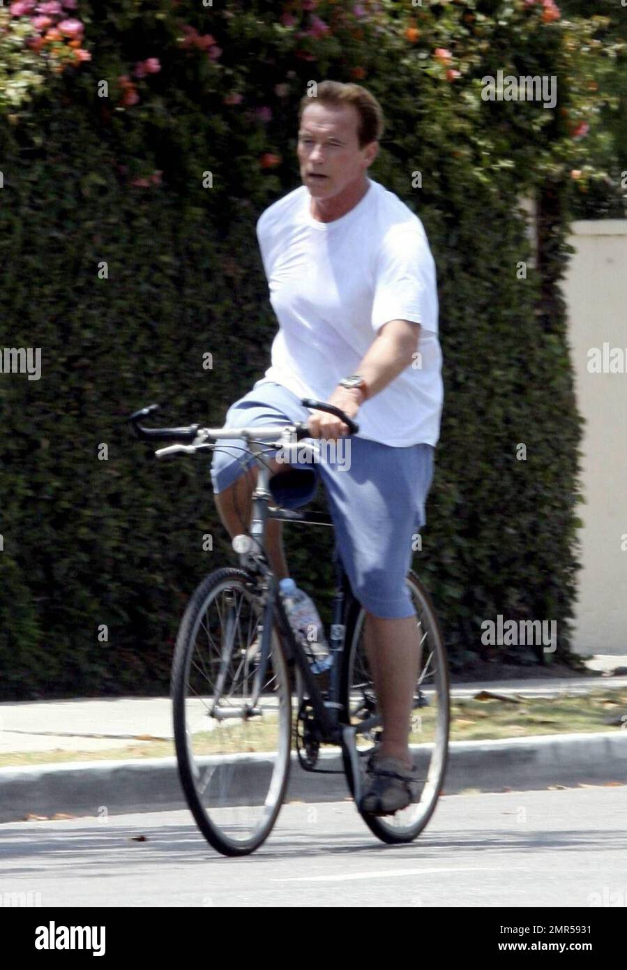 EXCLUSIVE!! California Governer Arnold Schwarzenegger lets off some ...