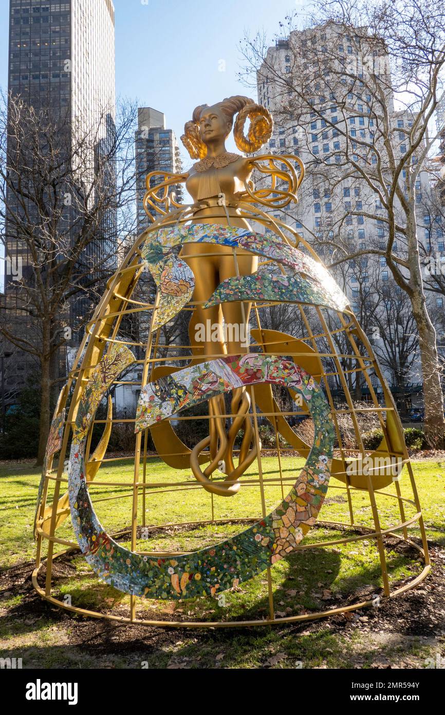 Witness is a Huge Public Art Sculpture on display at Madison Square ...