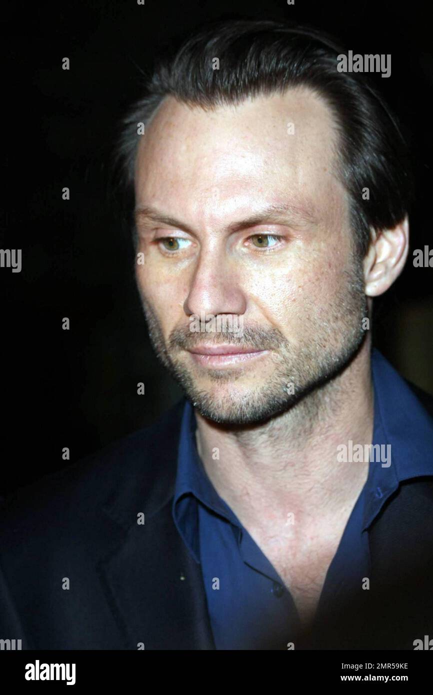 Christian Slater attends "GQ" magazine's 14th annual Men of the Year ...