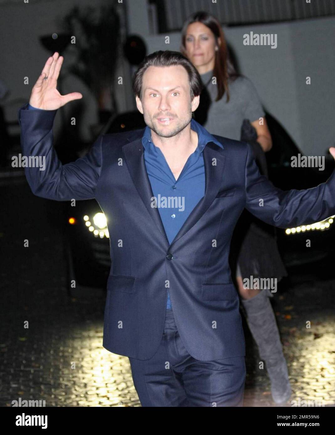 - Christian Slater attends "GQ" magazine's 14th annual Men of the Year ...