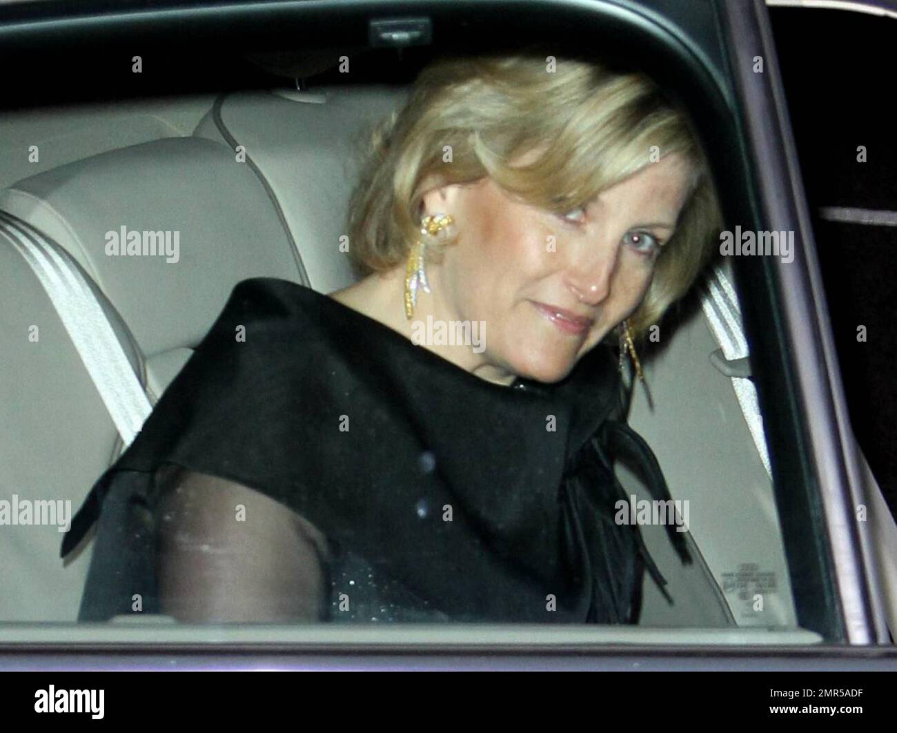 Countess of Wessex, Sophie Rhys-Jones leaves the Victoria & Albert ...