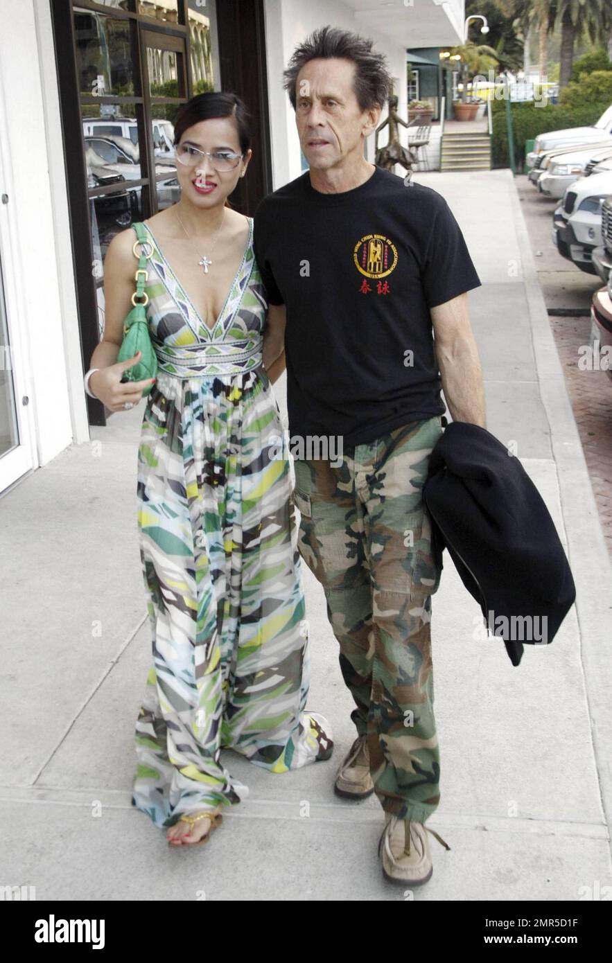 Producer Brian Grazer and girlfriend, Vietnamese pianist Chosan Nguyen ...