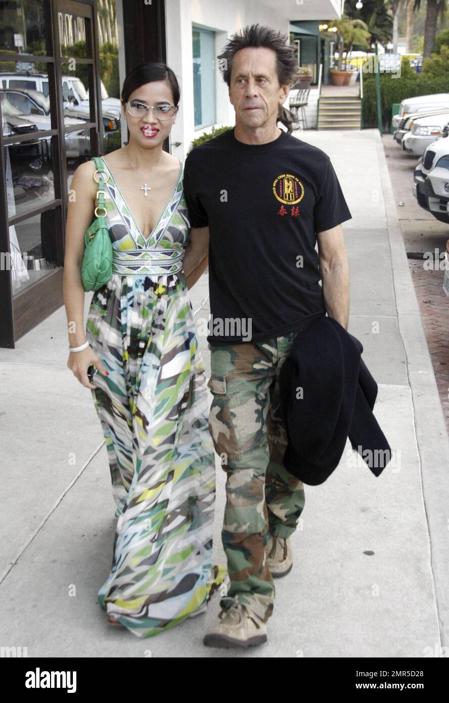 Producer Brian Grazer and girlfriend, Vietnamese pianist Chosan Nguyen ...