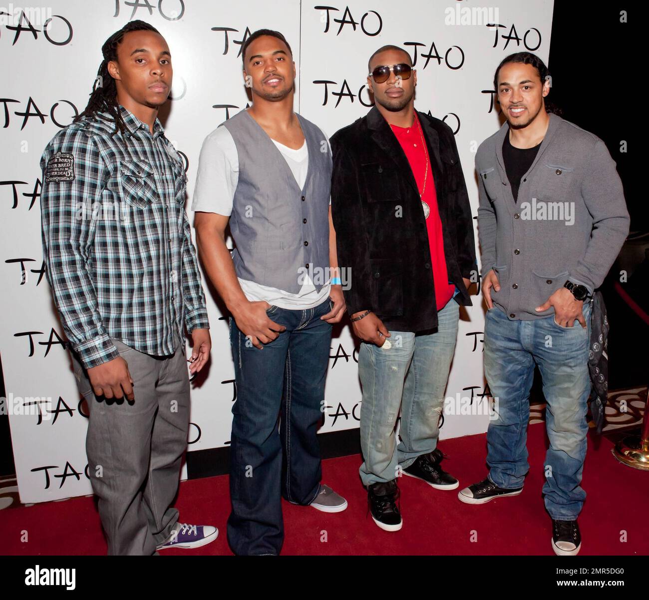 Nick Barnett, Diyral Briggs, Brad Jones and Morgan Burnett of the Green ...