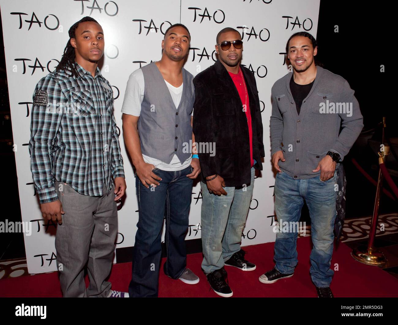 Nick Barnett, Diyral Briggs, Brad Jones and Morgan Burnett of the Green ...