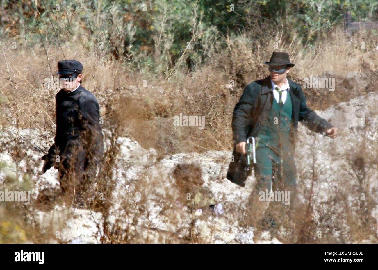 Actor Jay Chou, hooked up to wires for some high-flying action, films ...