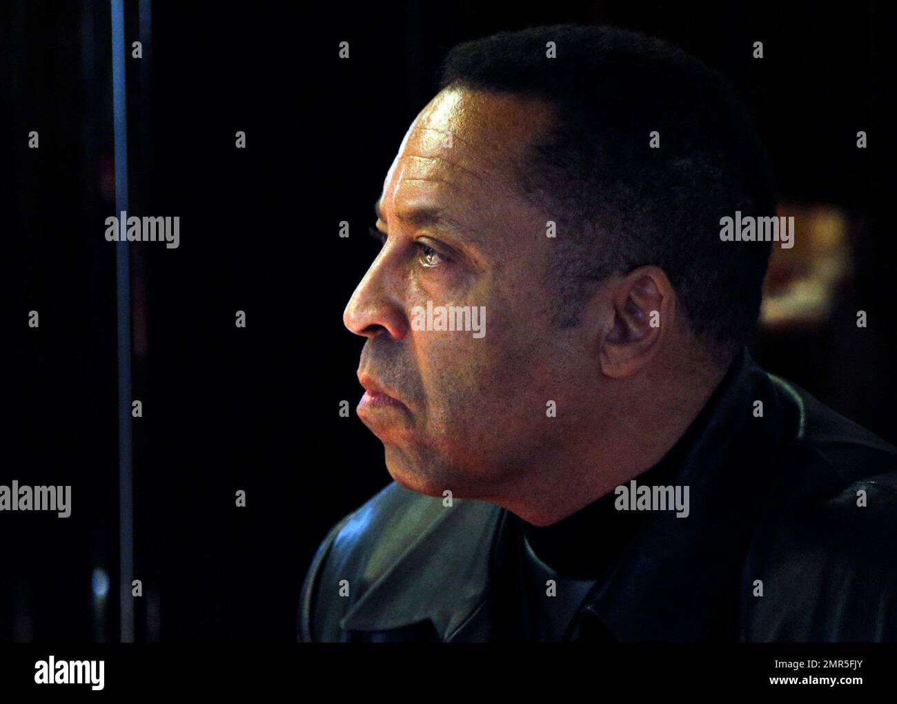 U.S. designer Keith Holman attends a meeting with Ukrainian designers ...