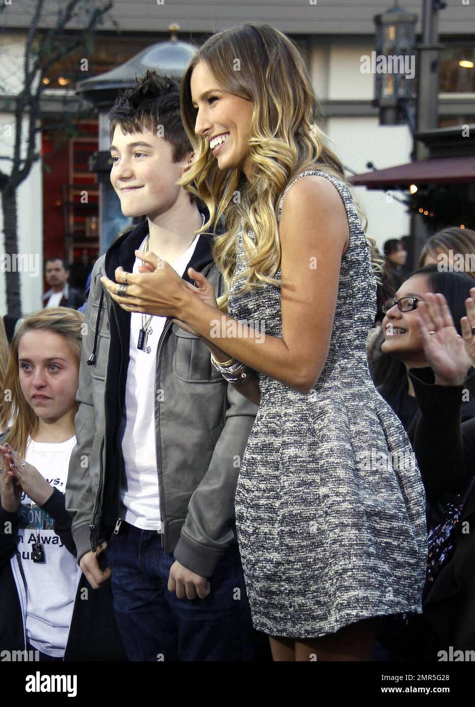 Musician Greyson Chance makes an appearance at The Grove shopping ...