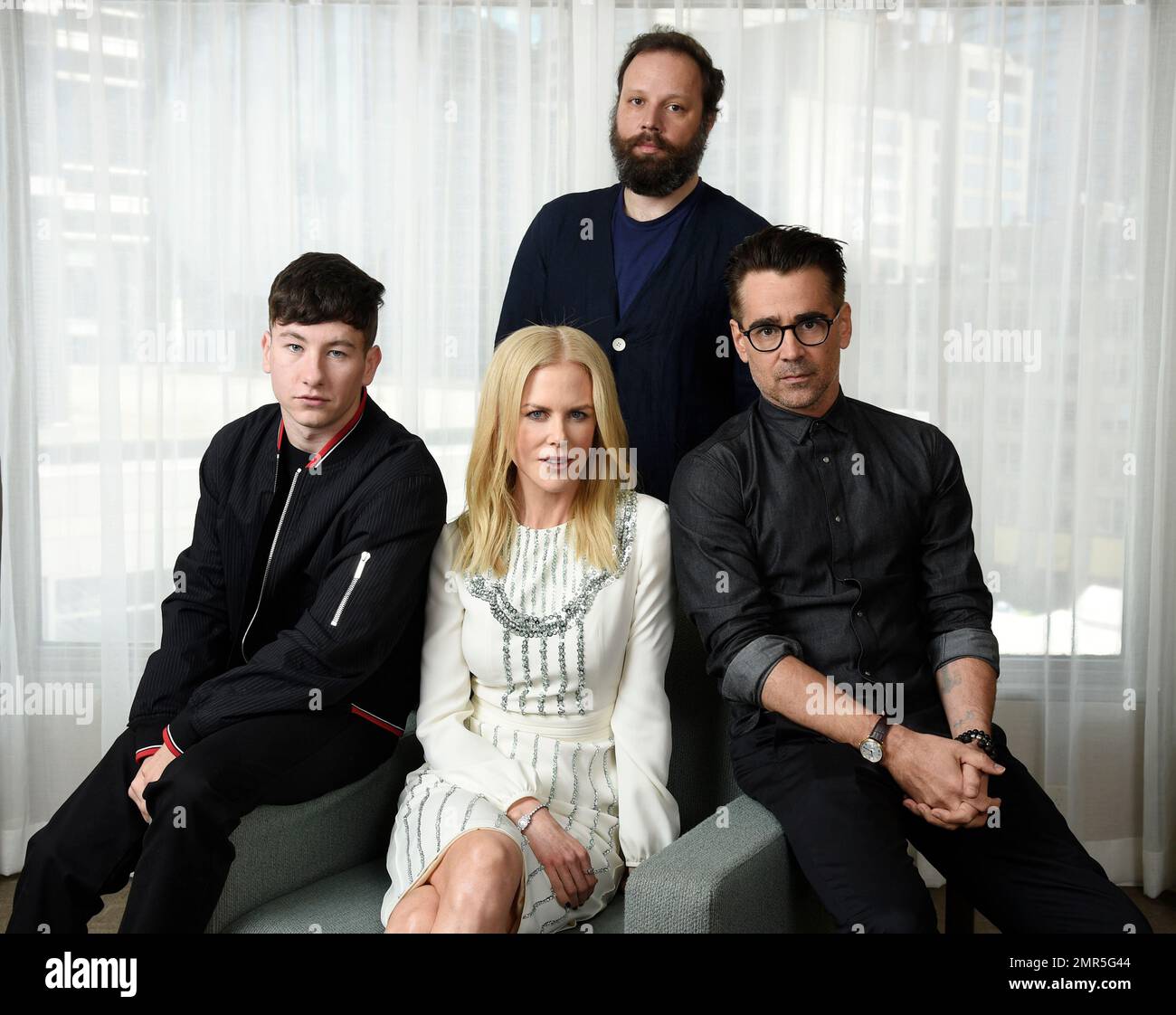 In this Sept. 9, 2017 photo, writer-director Yorgos Lanthimos ...