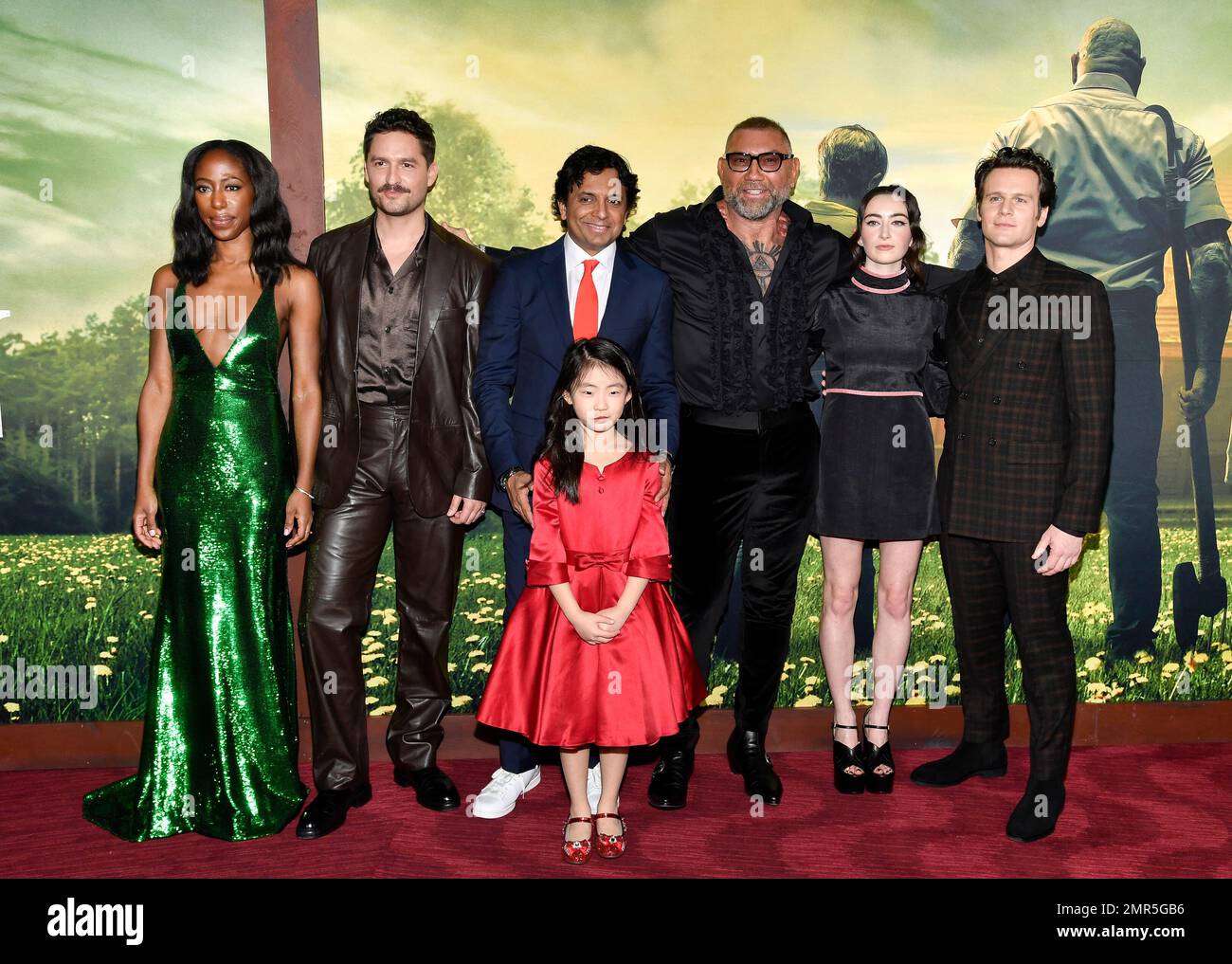 Nikki Amuka-Bird, left, Ben Aldridge, M. Night Shyamalan, Kristen Cui ...