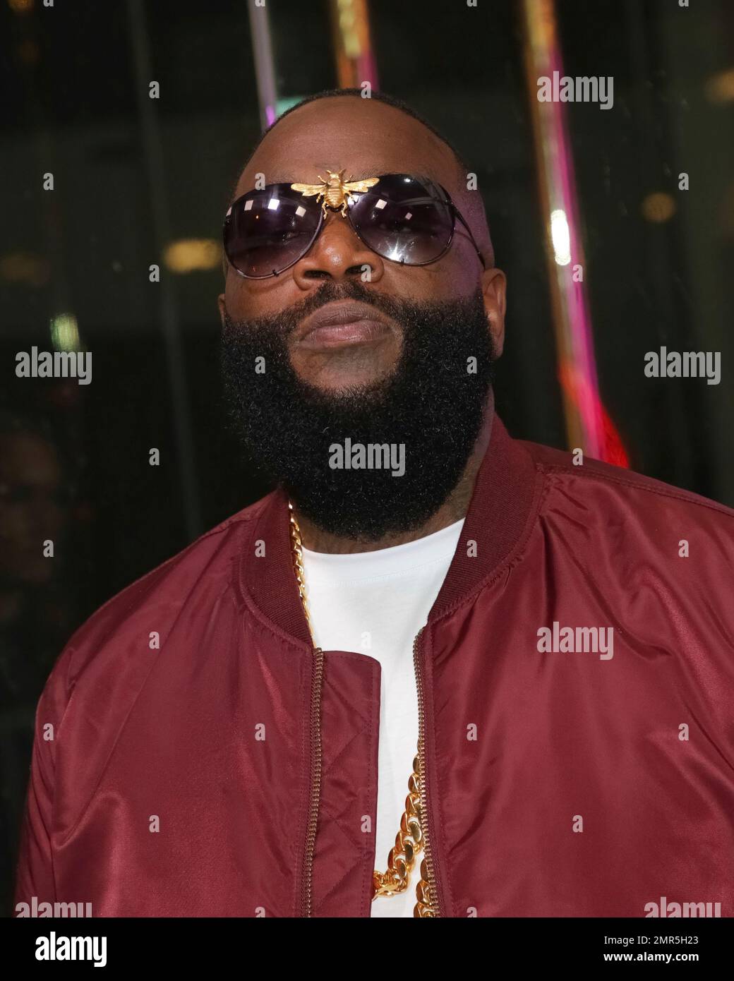 Rapper Rick Ross attends American Eagle's new AE Studio concept store ...