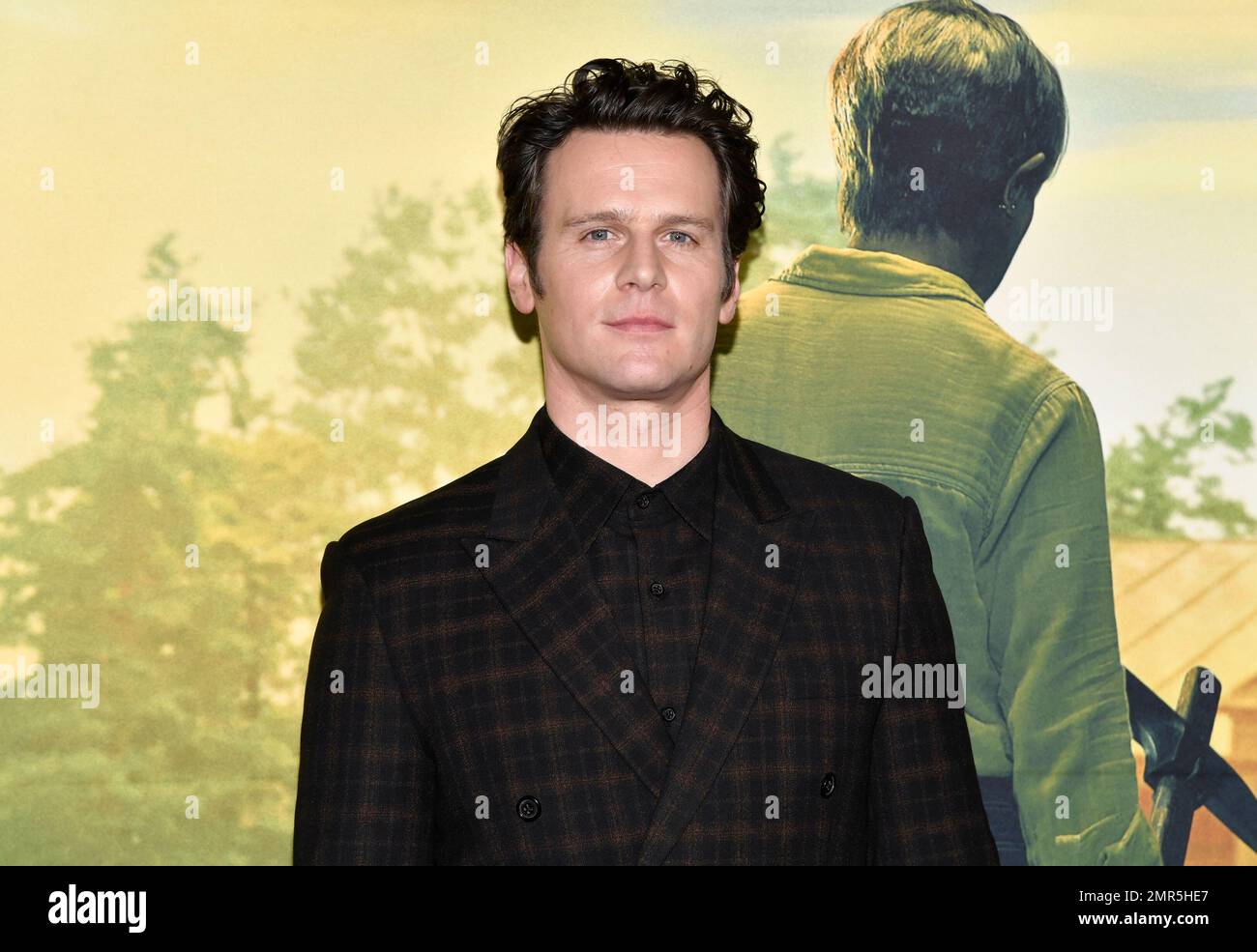 Jonathan Groff attends the "Knock at the Cabin" world premiere at Jazz ...