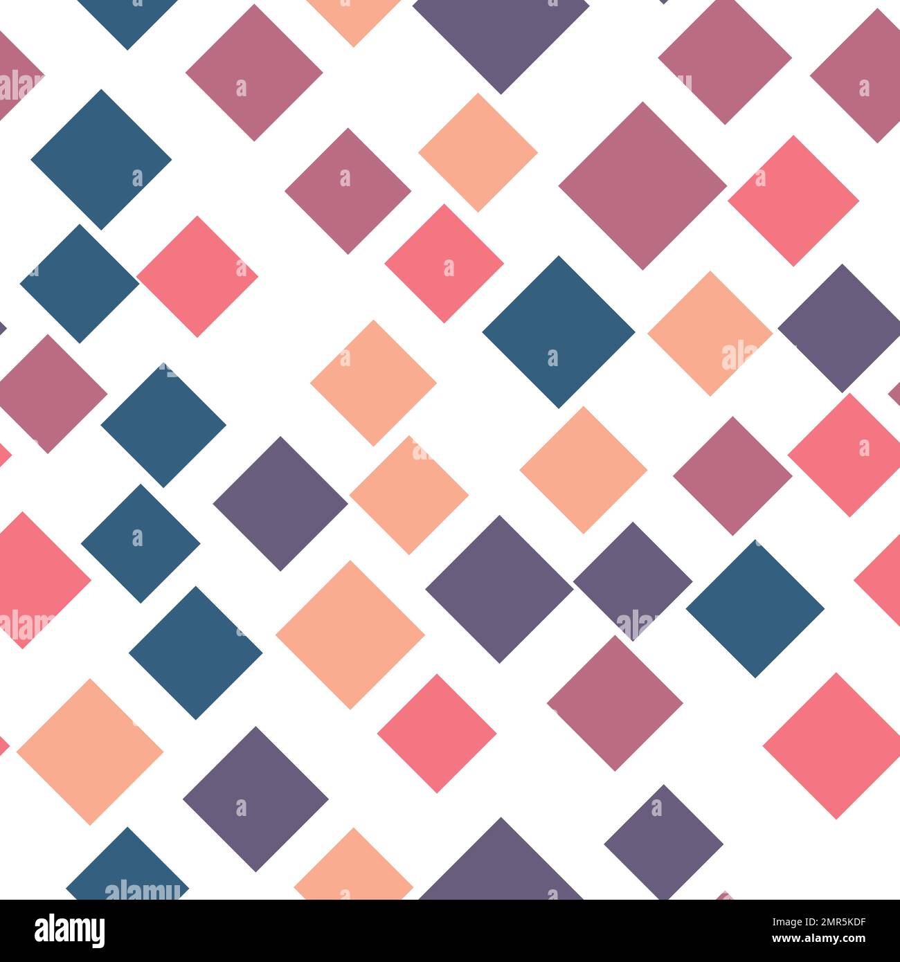 Seamless abstract geometric pattern of squares in random order. Funny ...