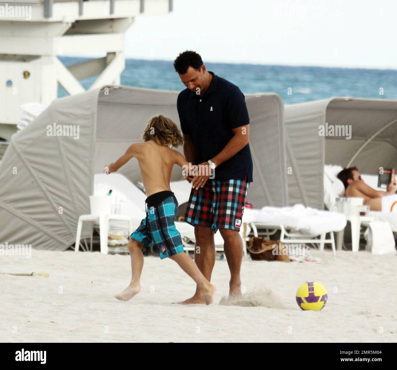 EXCLUSIVE!! Soccer player Ruud Gullet, wife Estelle Cruijff and son ...