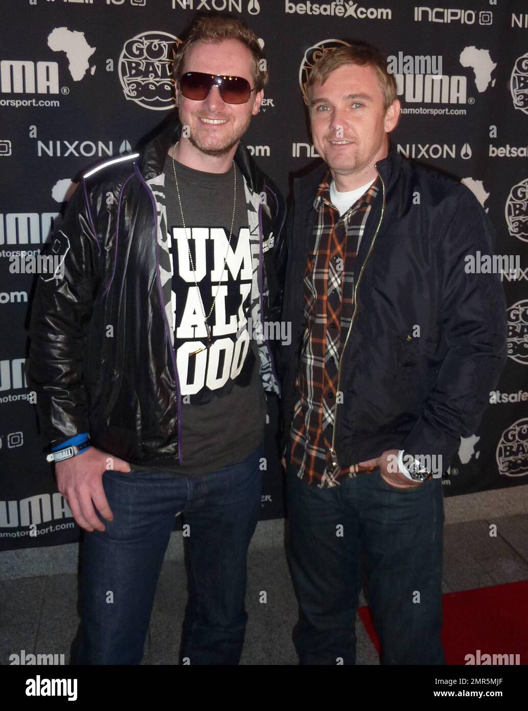 Maximillion Cooper, founder of the Gumball 3000, and Rick Schroder at ...