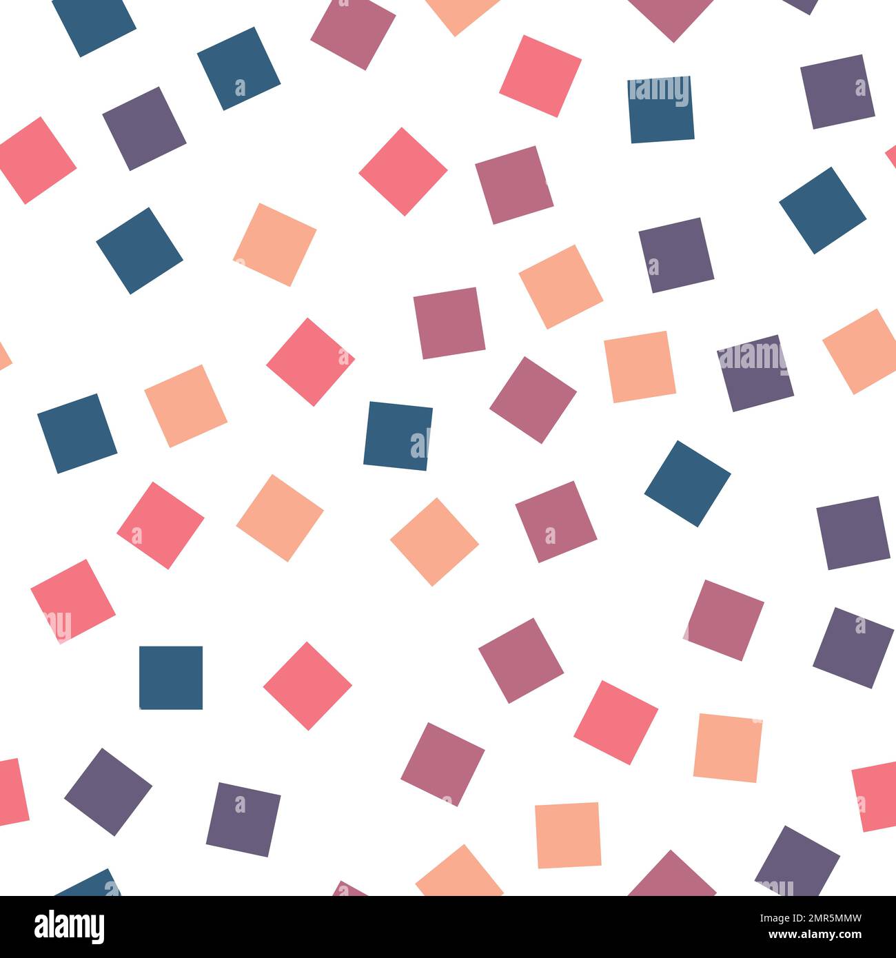Seamless abstract geometric pattern of squares in random order. Funny ...