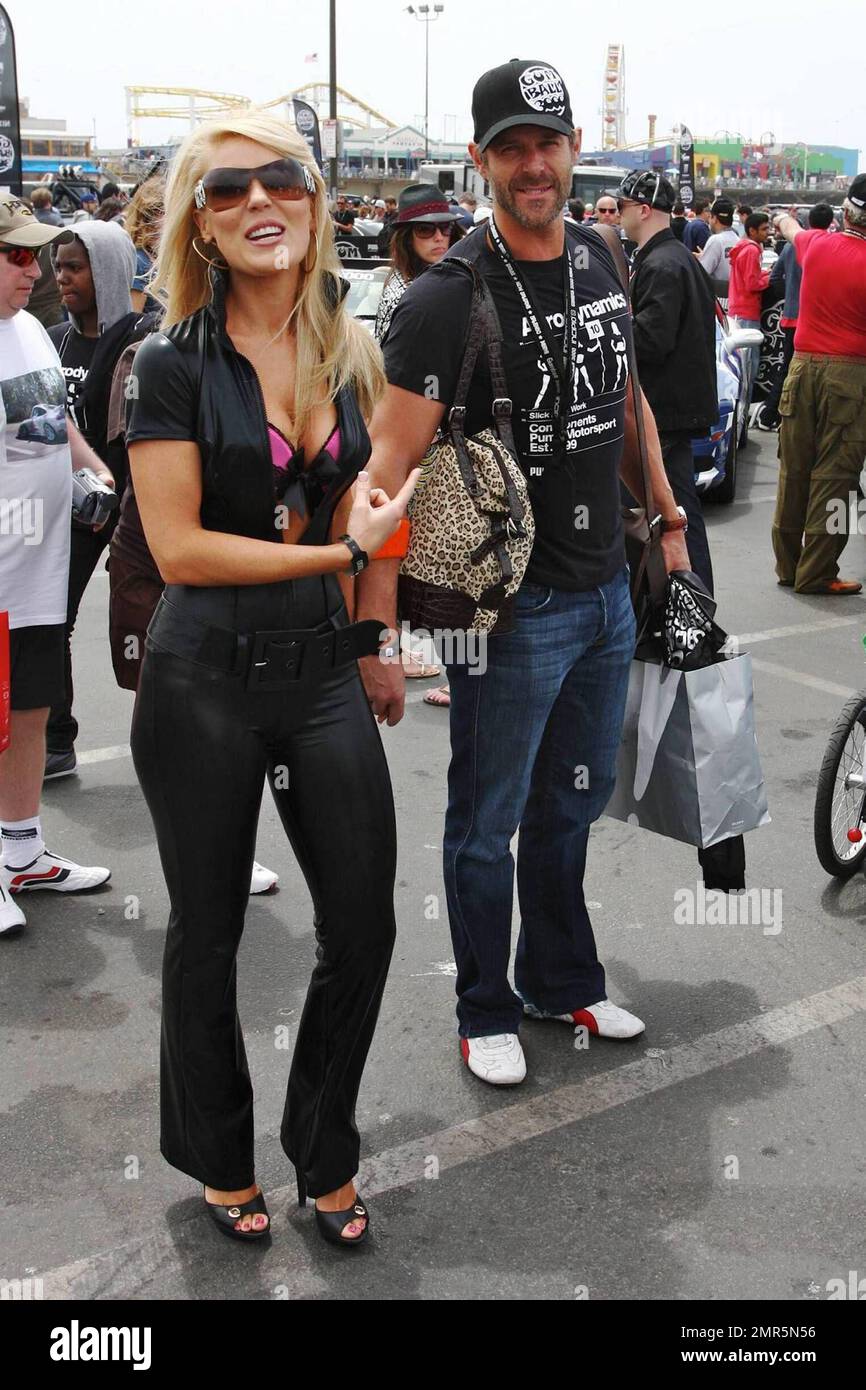 Exclusive!! Gretchen Rossi and Slade Smiley arrive at the Gumball 3000 ...