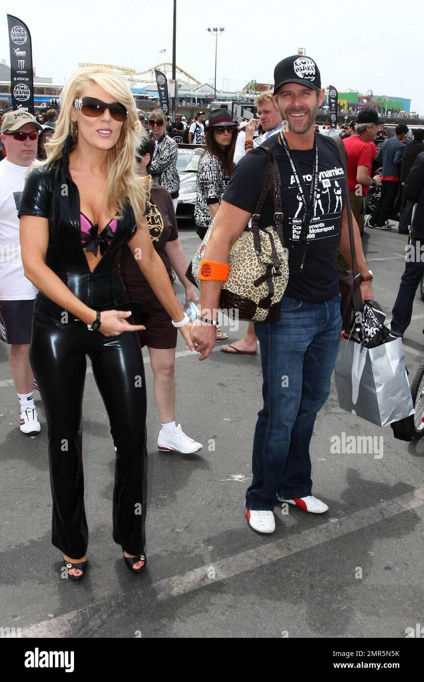 Exclusive!! Gretchen Rossi and Slade Smiley arrive at the Gumball 3000 ...
