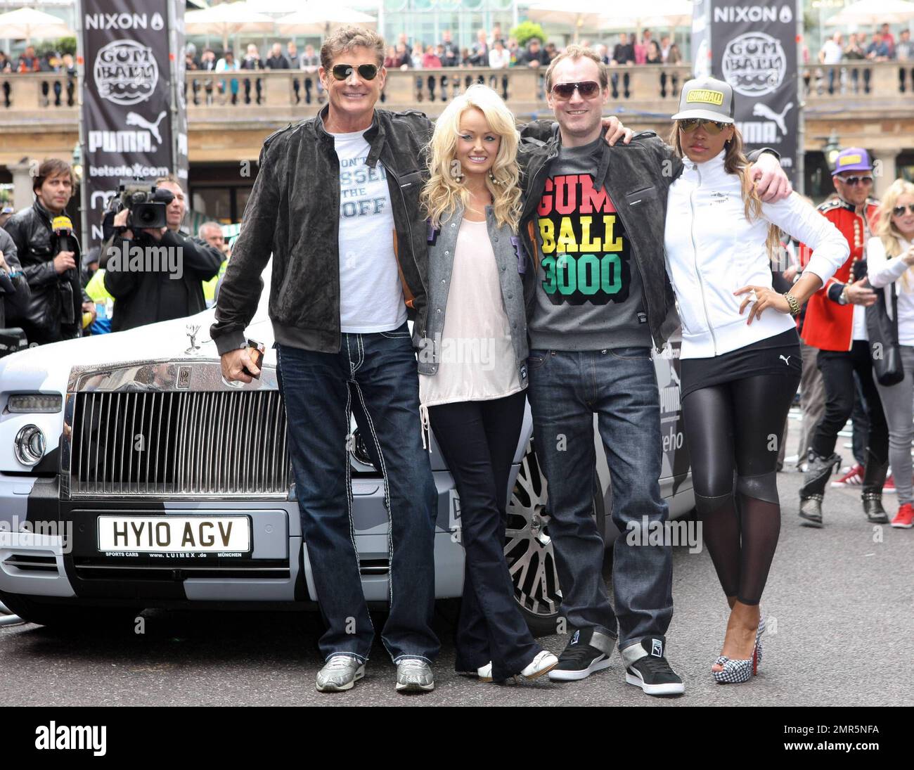 David Hasselhoff, Hayley Hasselhoff, Maximillion Cooper and Eve at the ...