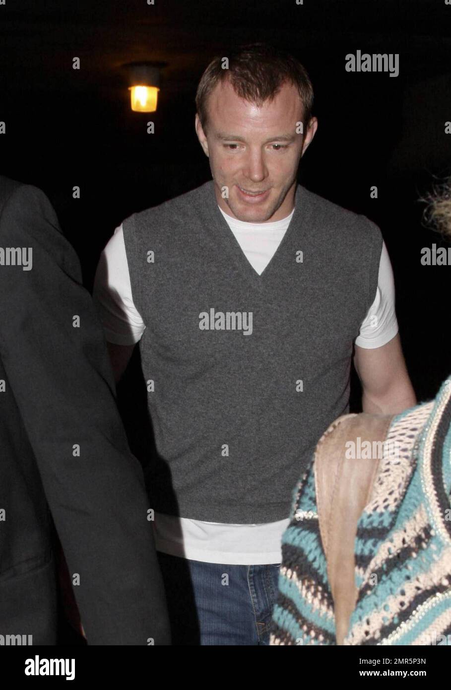 Guy Ritchie arrives at LAX after a flight from London. Madonna's ex was ...