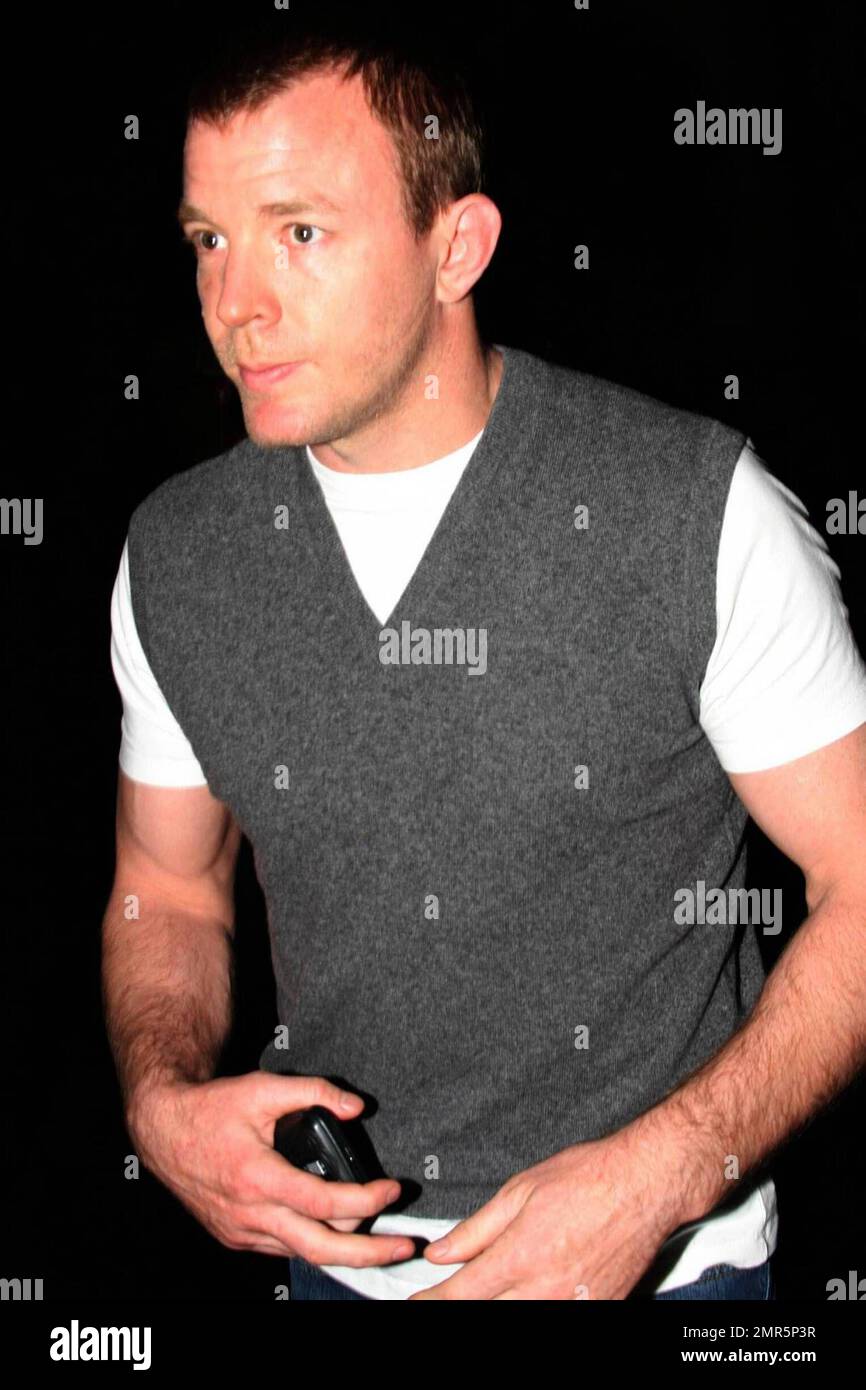 Guy Ritchie arrives at LAX after a flight from London. Madonna's ex was ...