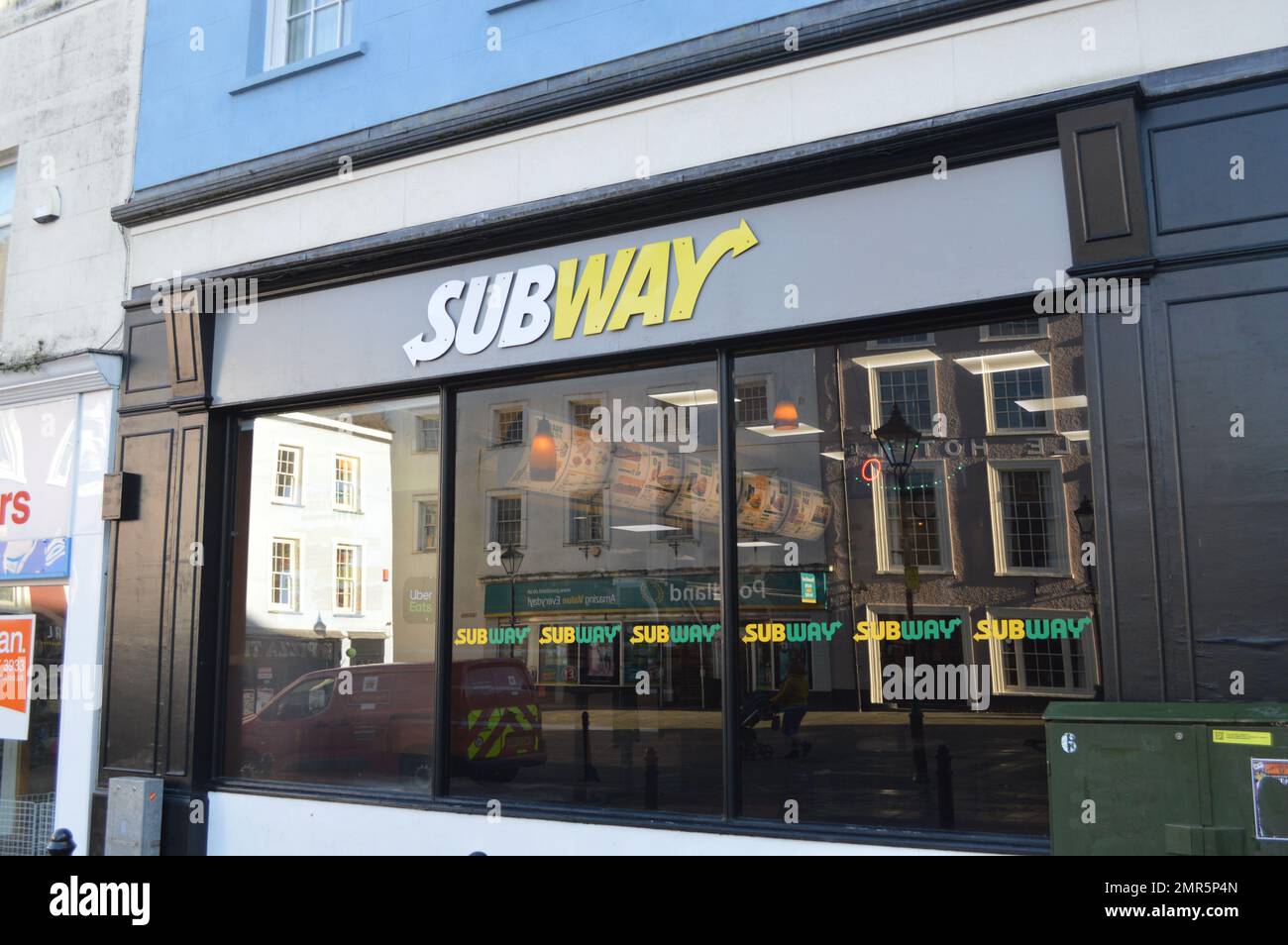 Subway takeaway haverfordwest hi-res stock photography and images - Alamy