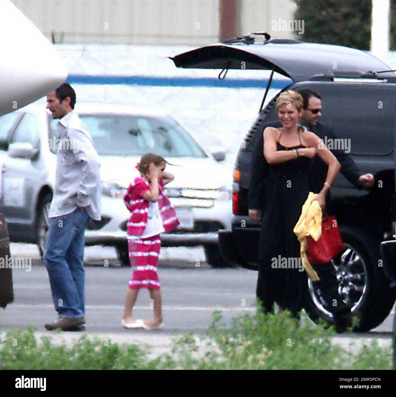 Exclusive!! Guy Ritchie departs on a private charter with a group of ...