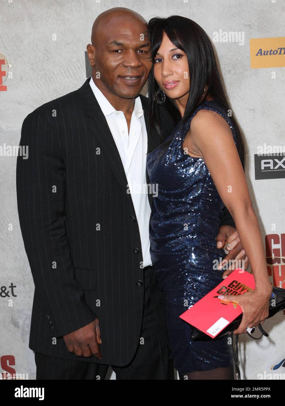 Mike Tyson and wife Lakiha Spicer arrive at Sony Pictures Studio for ...