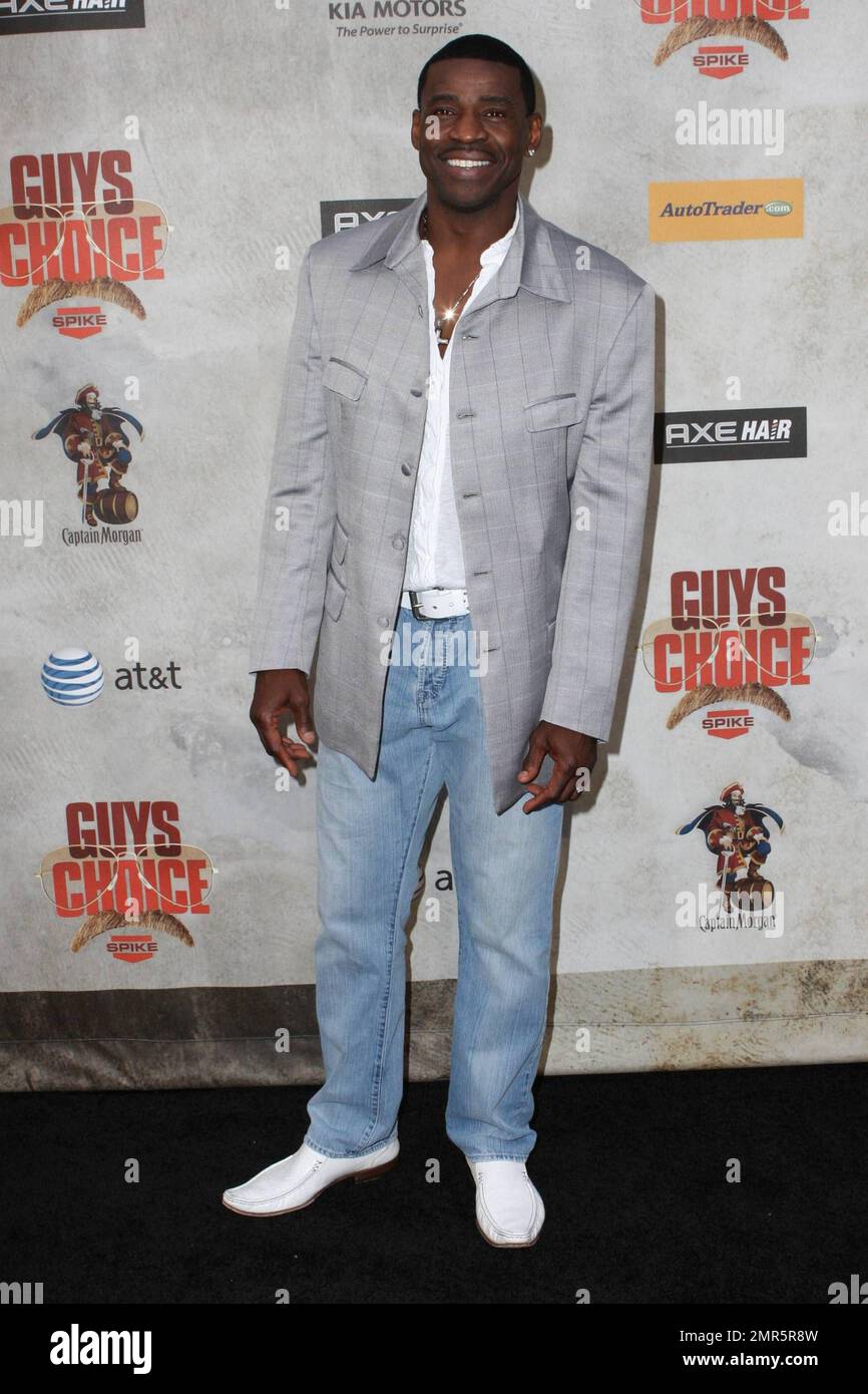 Michael Irvin arrives at Sony Pictures Studio for Spike TV's fourth ...