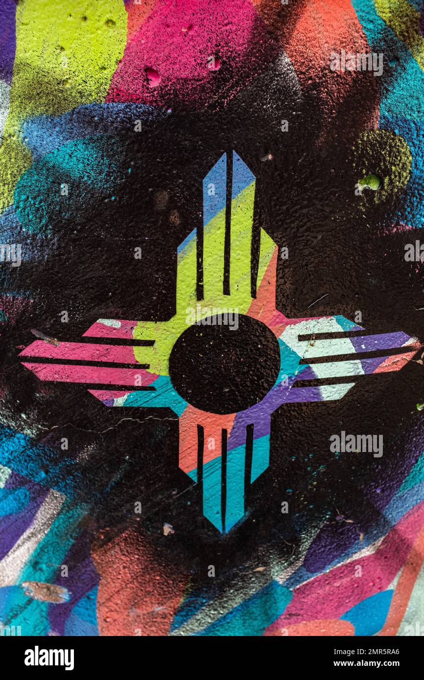 Albuquerque, New Mexico street art Stock Photo - Alamy
