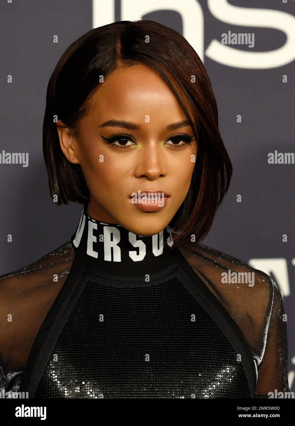 Singer Serayah poses at the 3rd Annual InStyle Awards at the Getty ...
