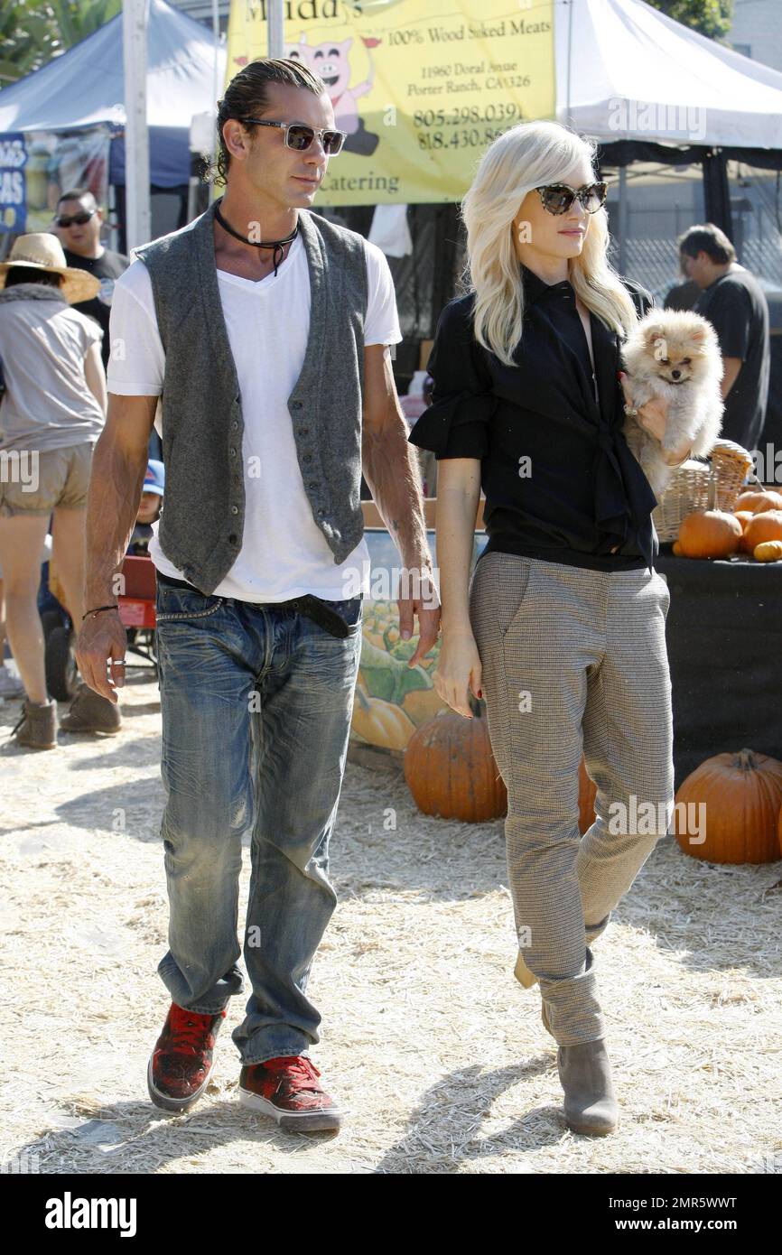 Gwen Stefani and rocker husband Gavin Rossdale get in to the Halloween ...