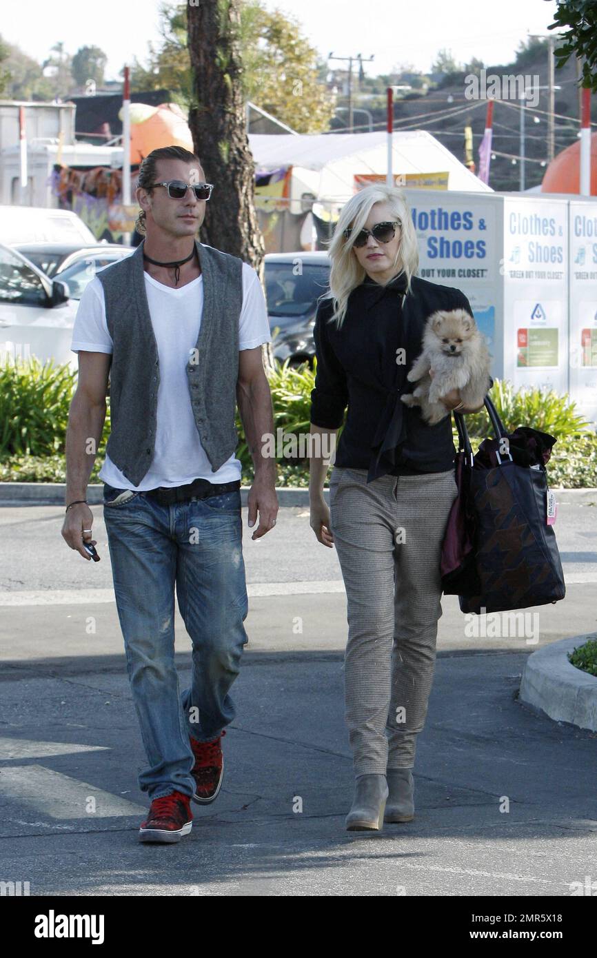 Gwen Stefani and rocker husband Gavin Rossdale get in to the Halloween ...