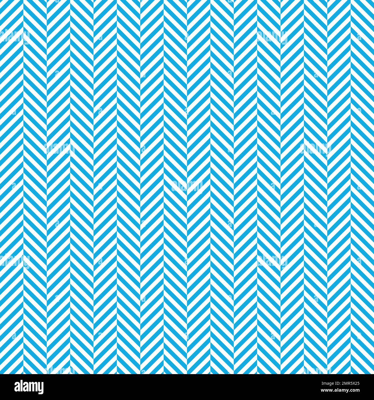 Zigzag chevron seamless pattern background. Alternate blue and whitce color. Vector illustration ...