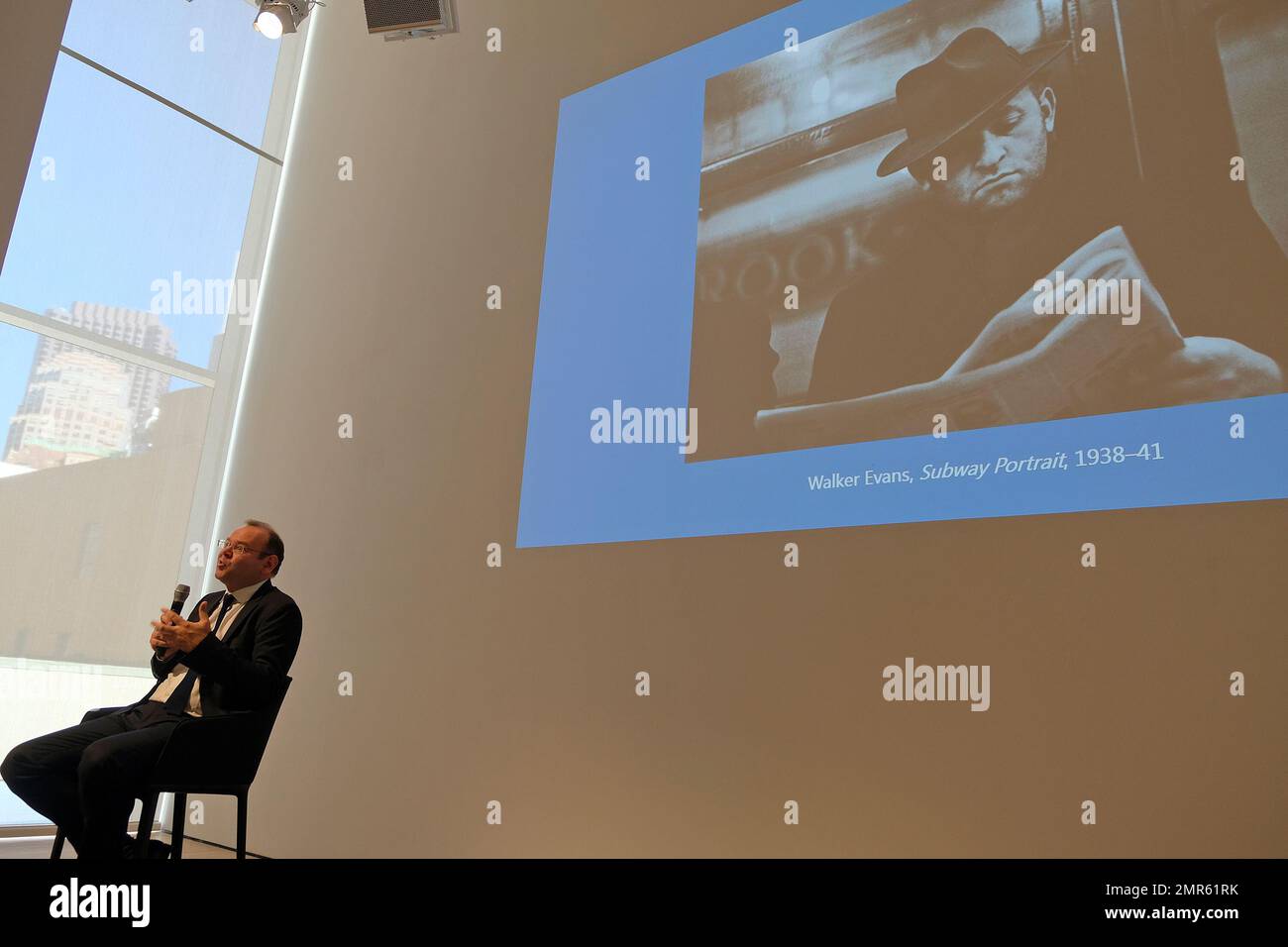 In this photo taken Sept. 27, 2017, Clement Cheroux, senior curator of ...