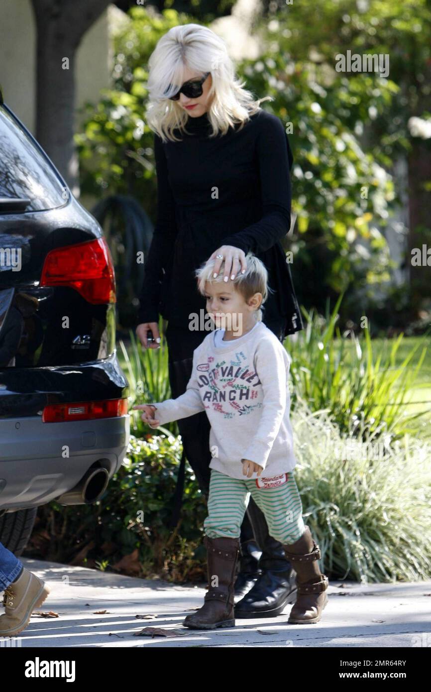 Gwen Stefani and sons Kingston and Zuma spend a day at the park ...