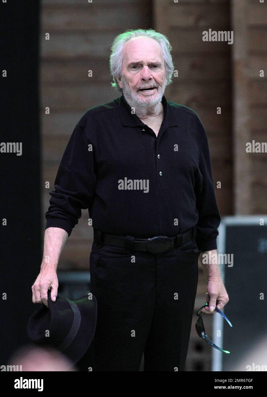 Merle Haggard performs live in concert with Kris Kristofferson at the ...