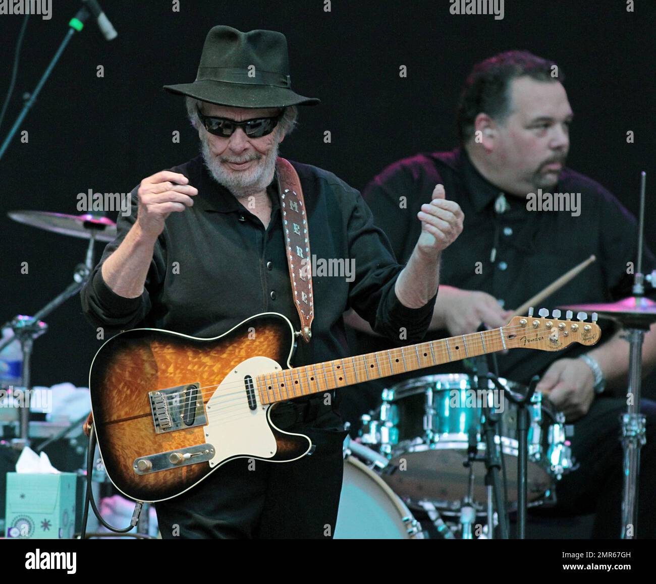 Merle Haggard performs live in concert with Kris Kristofferson at the ...