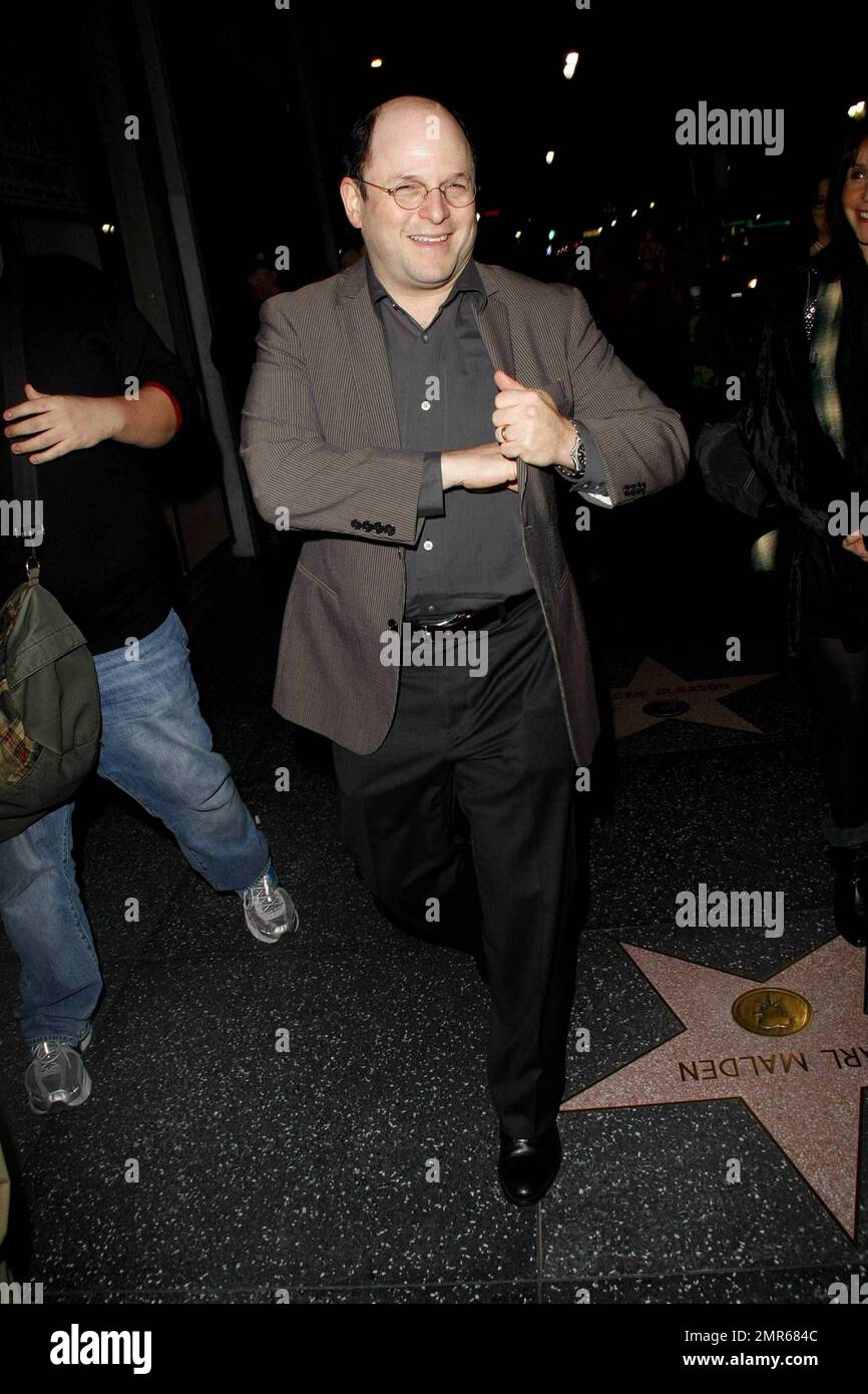 Jason Alexander arrives at Pantages Theater for the opening night of ...