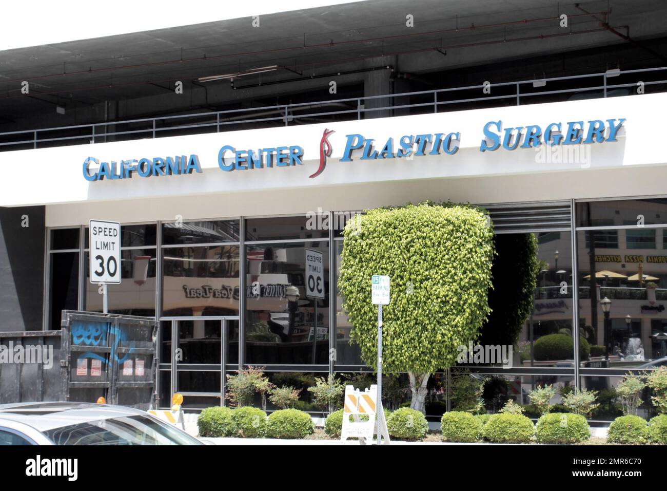 EXCLUSIVE!! Halle Berry leaves a plastic surgery building touching her ...