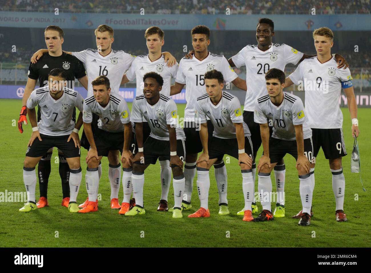 Germany's team poses for group photo during their FIFA U-17 World Cup ...