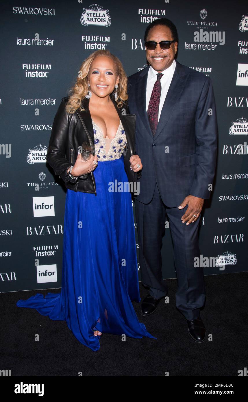 Tonya Turner and Dave Winfield attend the Harper's BAZAAR 'Icons by ...