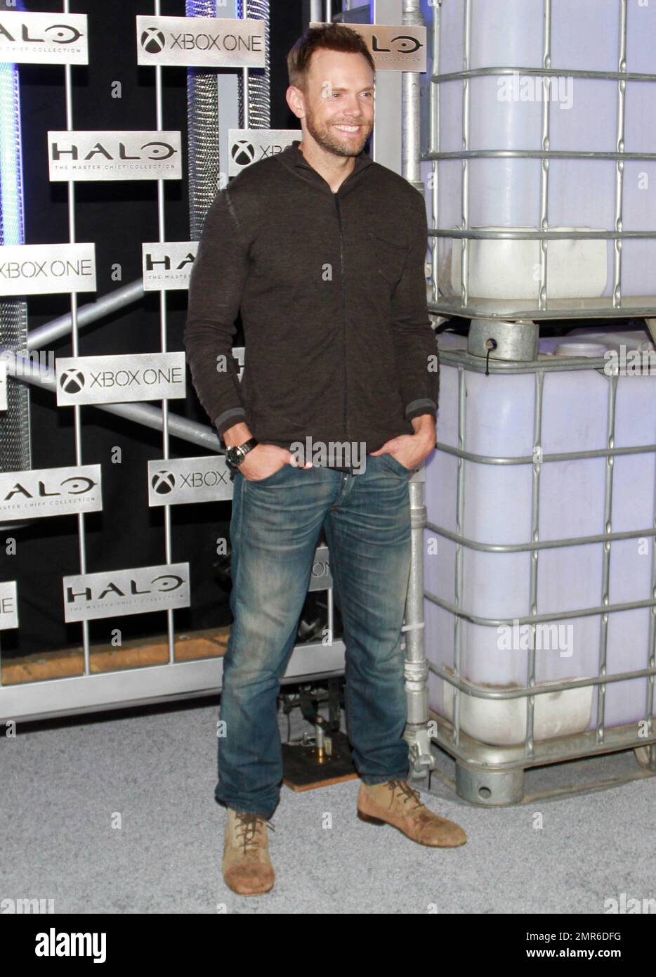 Joel McHale at HALOFEST, celebrating the launch of “Halo: The Master ...