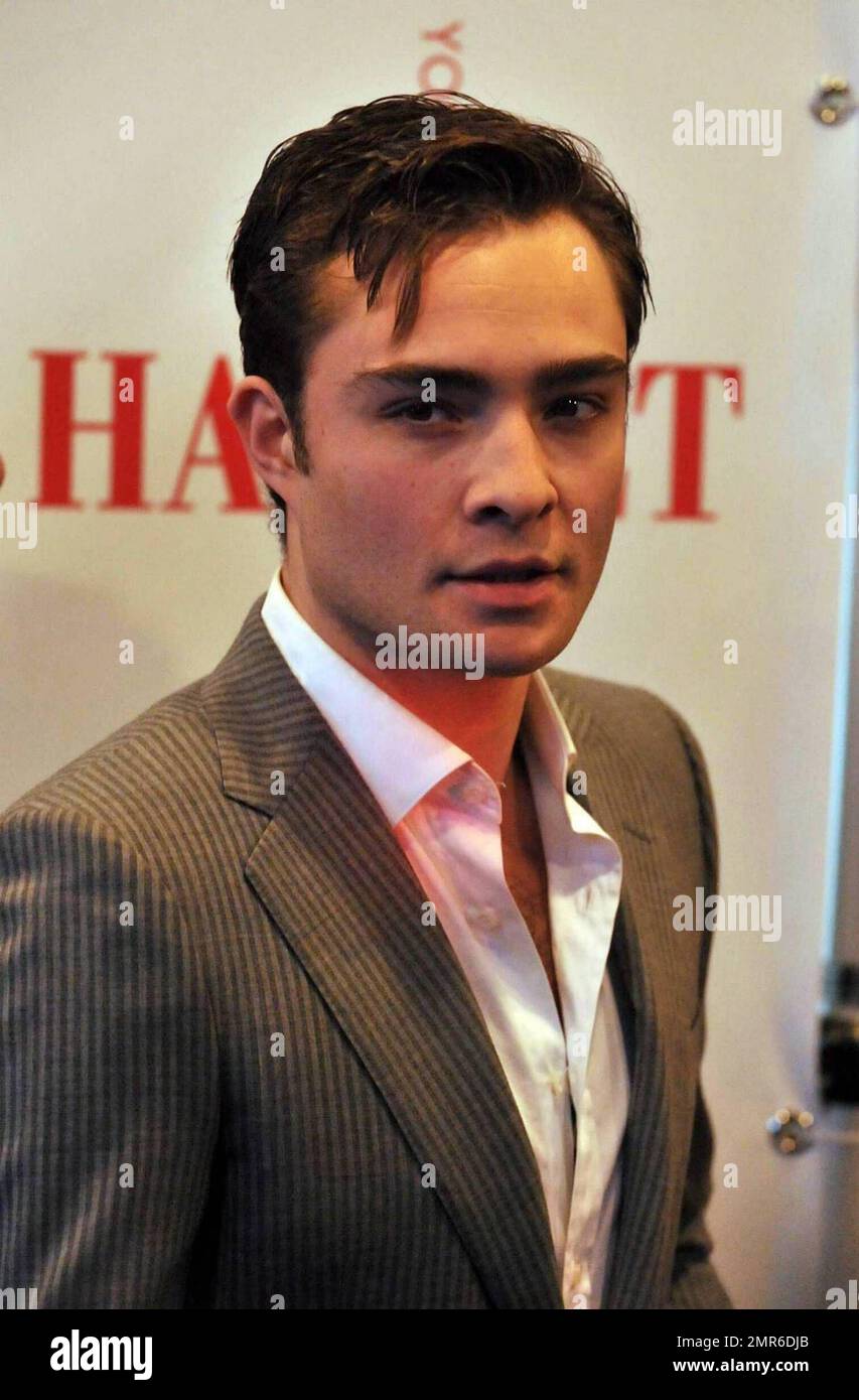 Ed Westwick attends the opening night of Hamlet on Broadway starring ...
